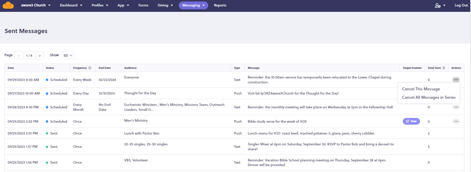 Content-targeted Push Notifications – Aware3