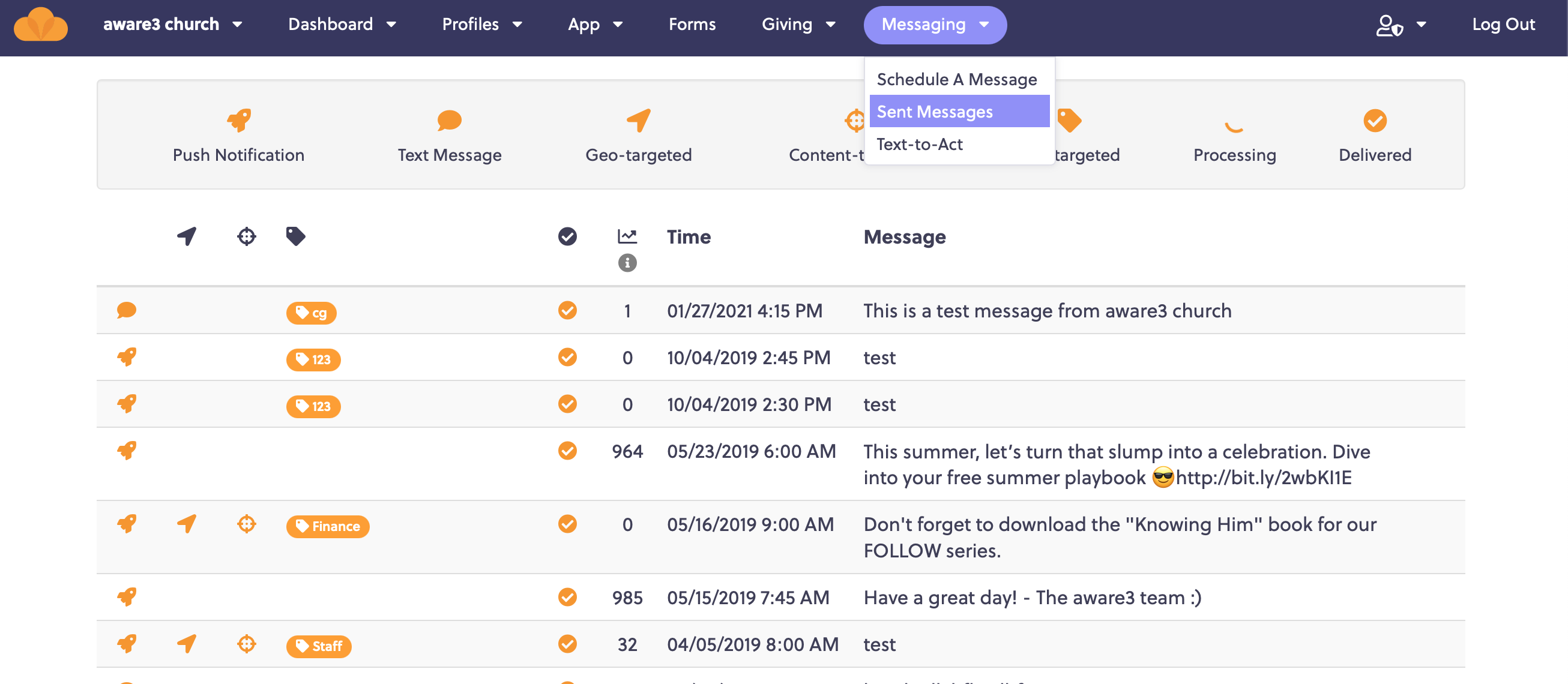 Getting Started with Push Notifications – Aware3